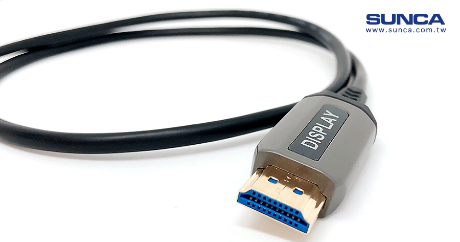 HDMI 2.0 公頭 轉 公頭 光纖纜線 100M - 順仁電子科技股份有限公司 SUNCA CO.,LTD